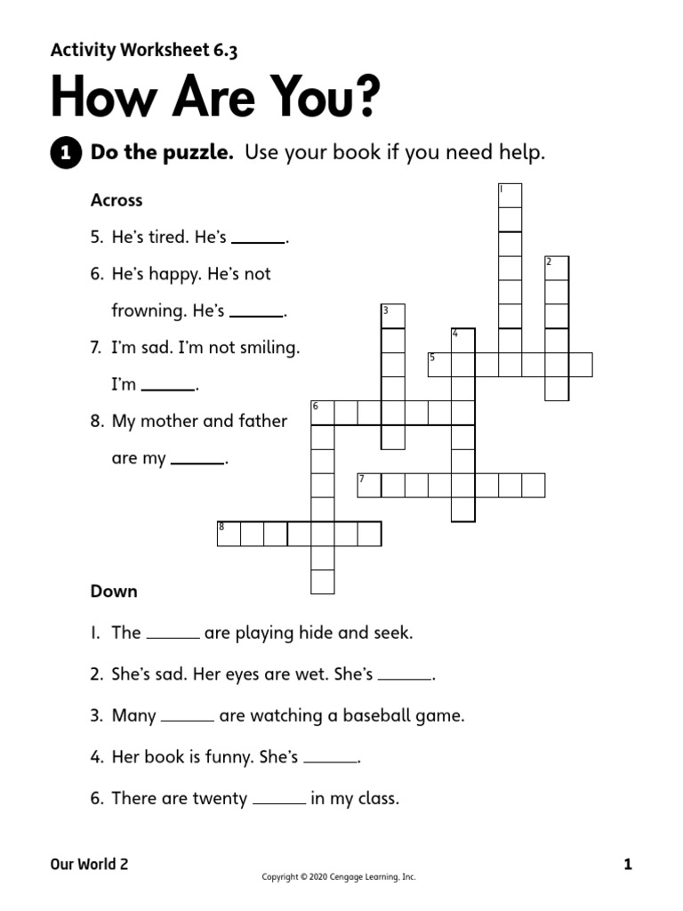 Ow2 Worksheet 6.3 Ame 0 | PDF