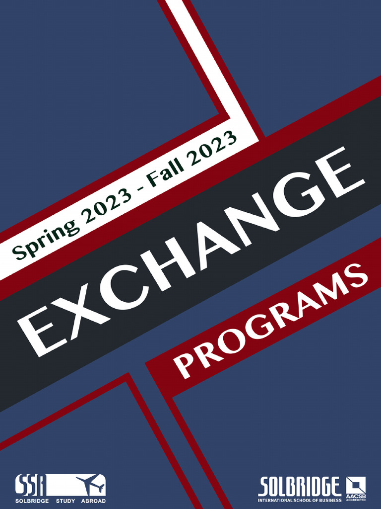 Exchange Program Handbook (Spring 2023 - Fall 2023) | Download Free PDF ...
