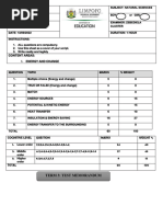 Pat Technology Grade 7 Term 3 | PDF | Crane (Machine) | Switch
