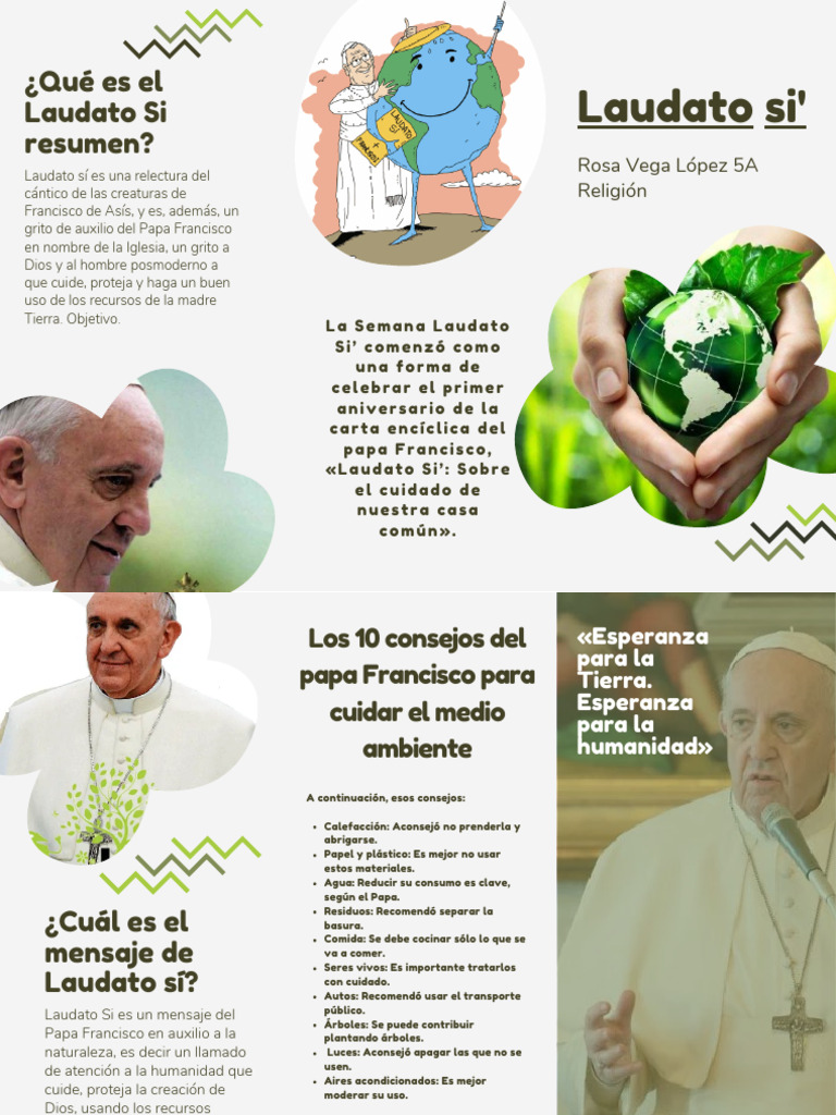 Laudato Si' | PDF | Residuos | Naturaleza