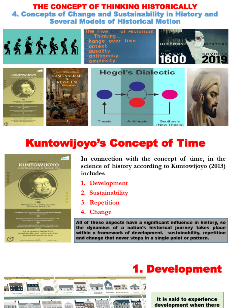 Q1S04. Concepts of Change and Sustainability in History and Several ...