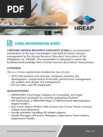 CHRA Information Sheet 2023 | PDF