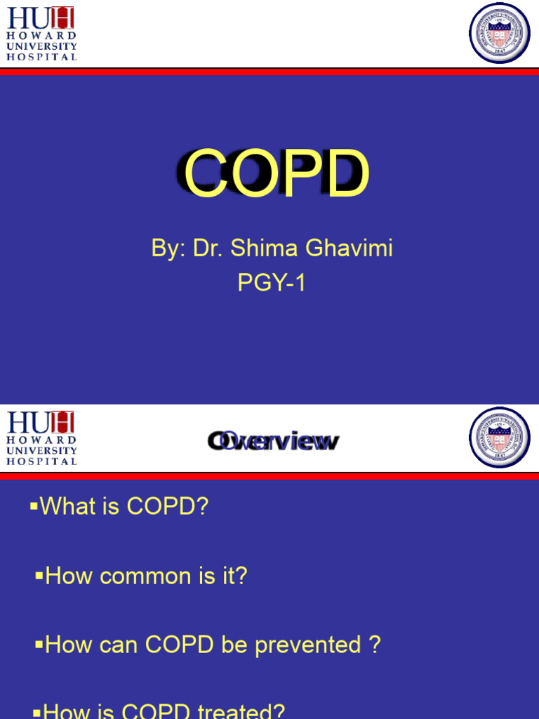 Copd 1 | PDF | Chronic Obstructive Pulmonary Disease | Bronchitis