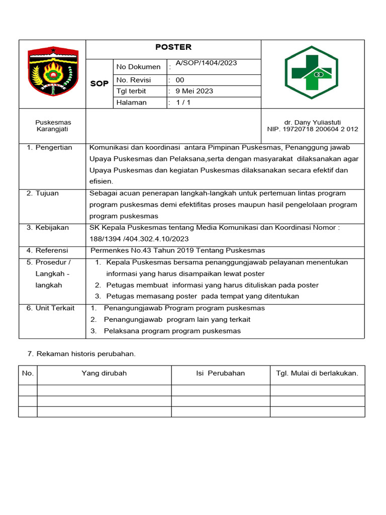 Sop Poster | PDF