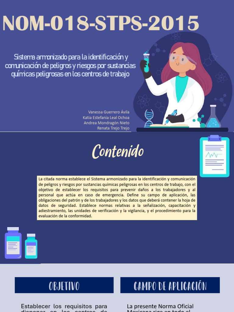 Nom 018 STPS 2015 | PDF | Alergia | Toxicidad