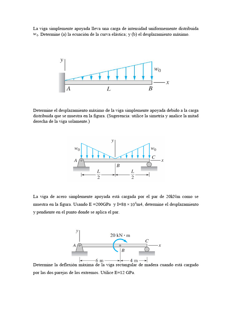 DEFLEXIÓN DE VIGAS | PDF