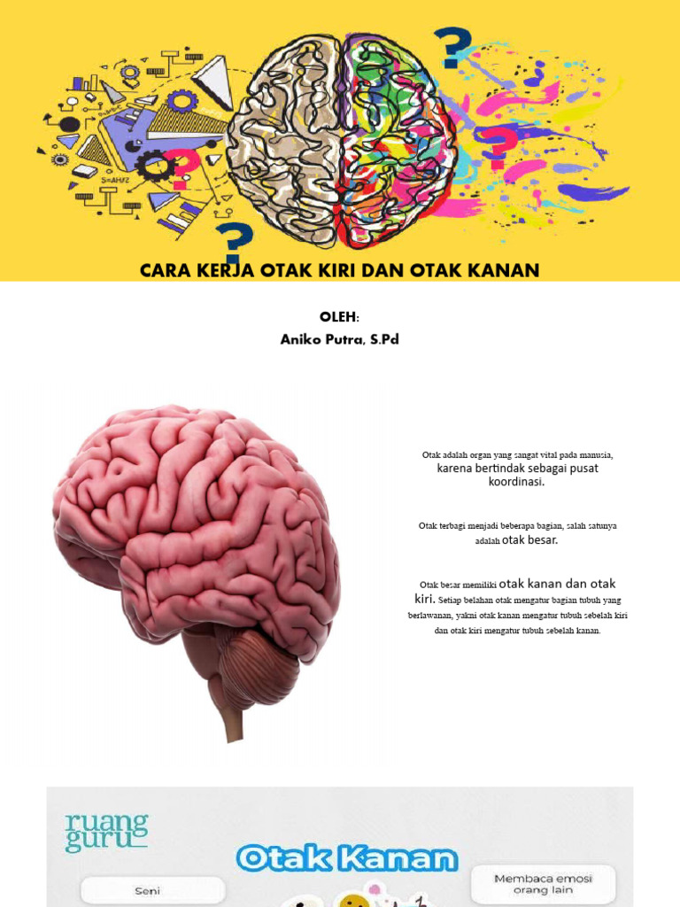 Menyeimbangkan Fungsi Otak Kiri dan Kanan | PDF