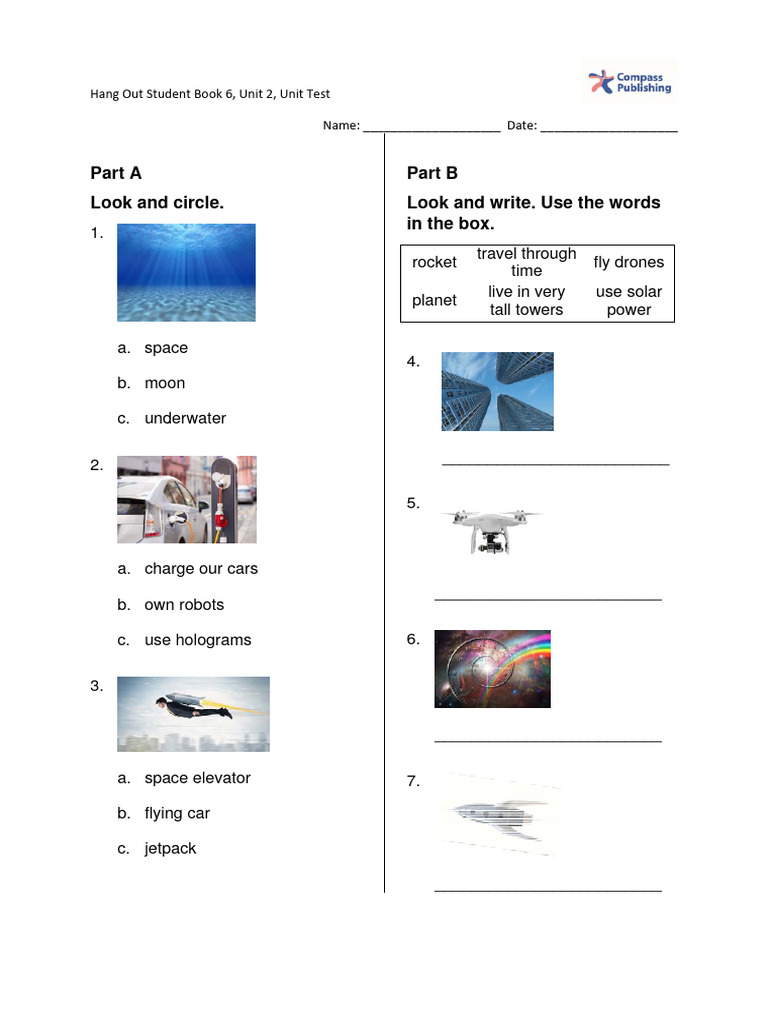 Hang Out 6 - Unit Test 2 | PDF | Astronomy | Physical Sciences