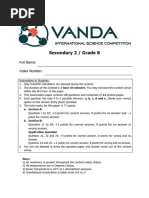 Global Vanda Primary 5 Final | PDF | Flowers | Enzyme