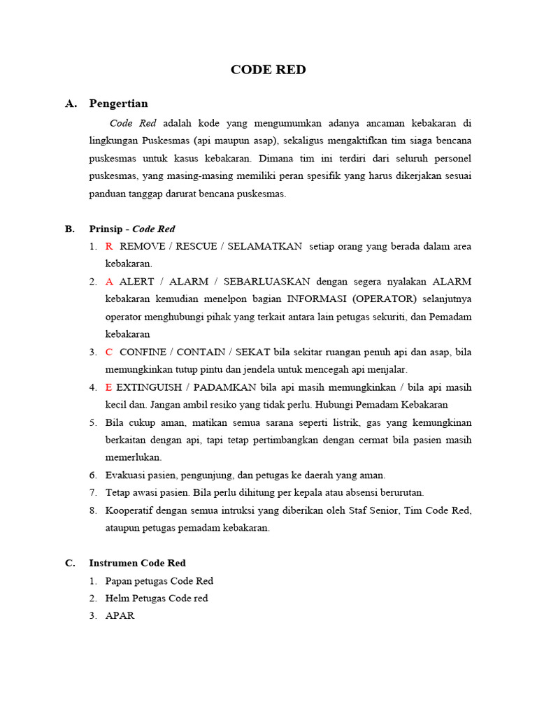 1.4.5 EP 1 Pedoman-Code-Red | PDF
