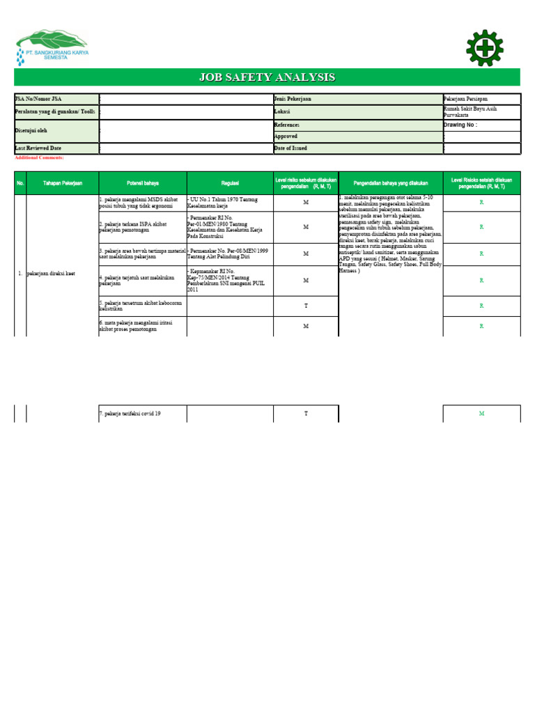 JSA Struktur | PDF