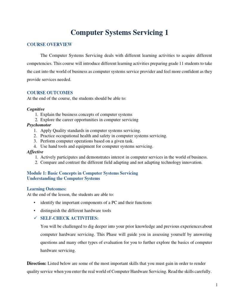 Module 1 - Understanding Computer Systems Updated | PDF | Computer Data Storage | Computer Monitor
