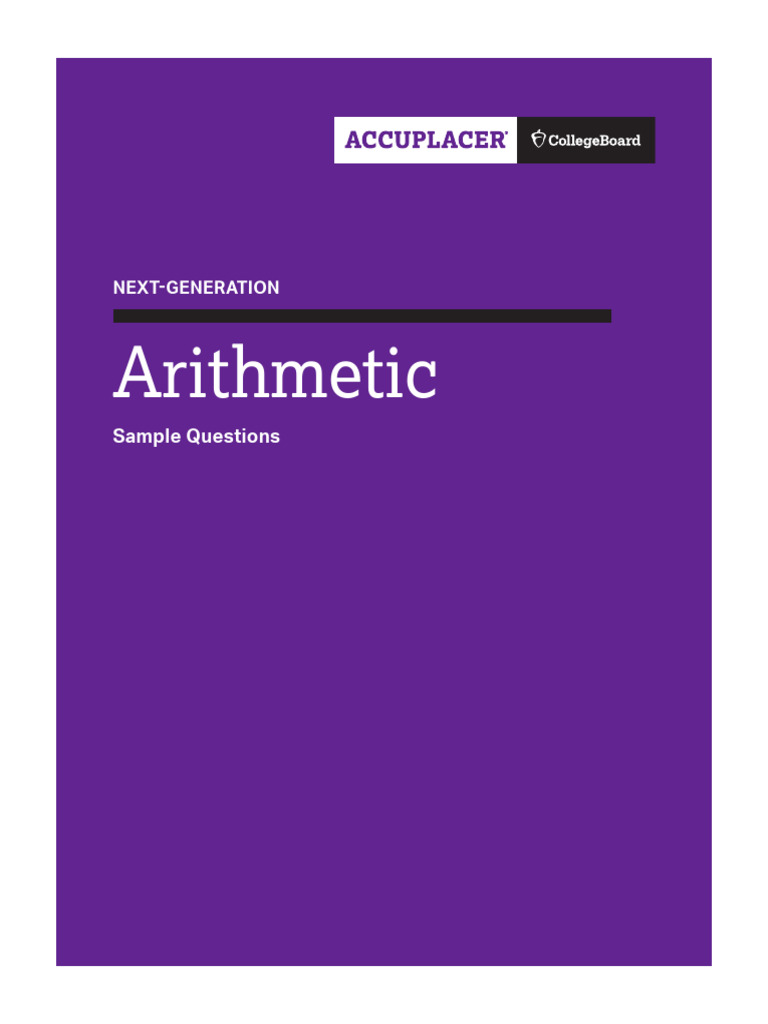 Next Gen Questions Arithmetic Pdf Sat