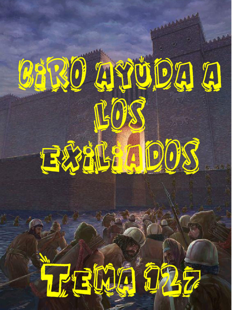 Ciro Ayuda A Los Exiliados127 | PDF | Templo en jerusalén