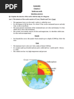 Inside Our Earth: Class 7 Ncert Chapter-2 | PDF | Rock (Geology ...