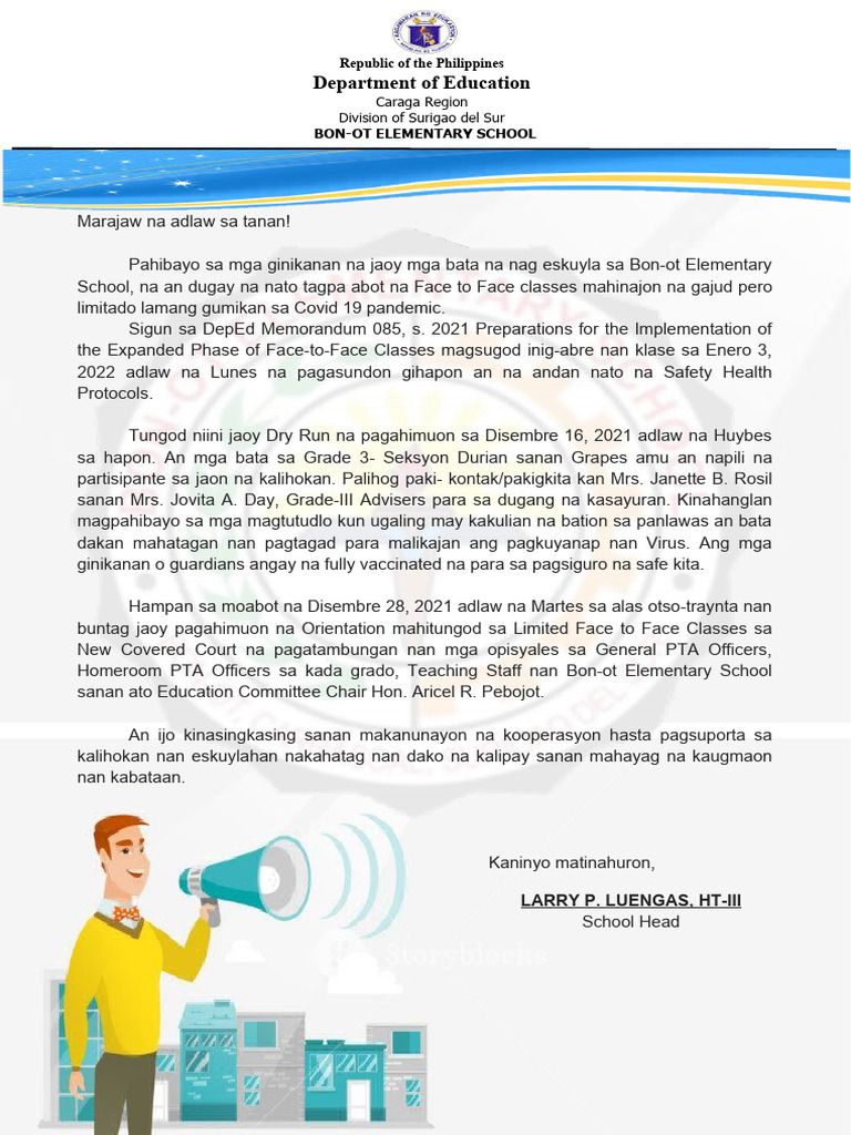 Bandilyo Post Sinurigaonon | PDF