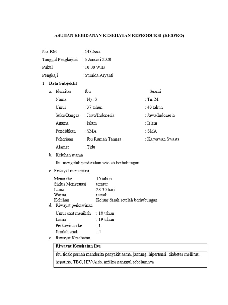 1 Soap Kespro EROSI PORTIO | PDF