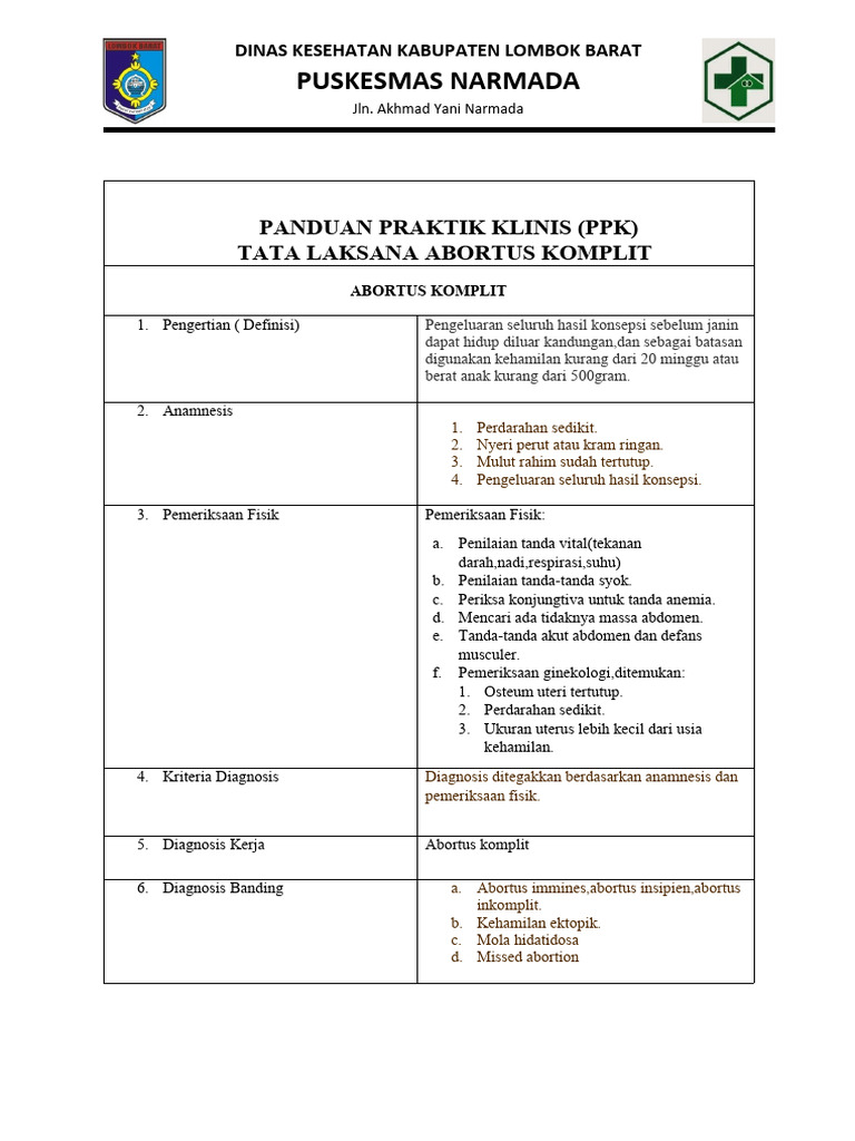 PPK Ab Komplit | PDF