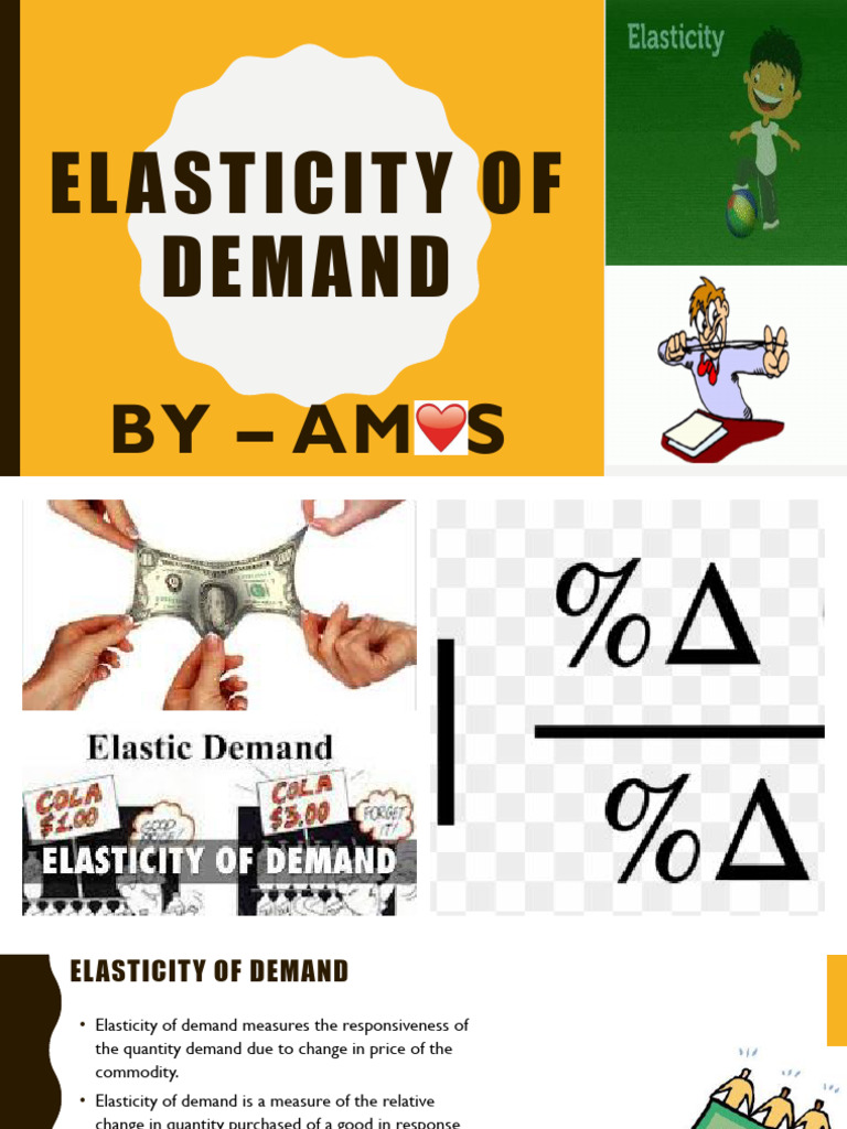 AMS Elasticity of Demand | PDF | Elasticity (Economics) | Demand