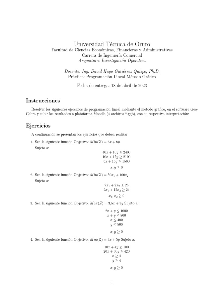 Practica Geogebra | PDF