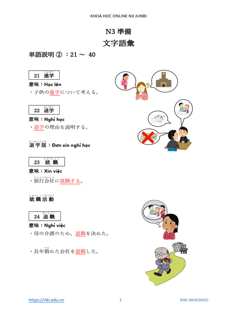 N3 Goi 21 - 40 | PDF