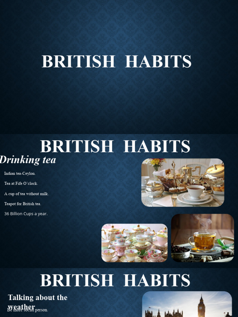 British Habits | PDF