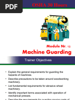 Machine Guarding Safety Standards | PDF | Machines | Safety