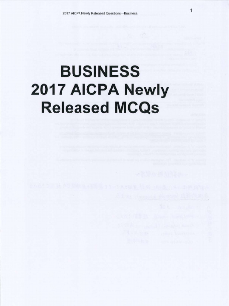 2017 Newly Released Questions BEC | PDF