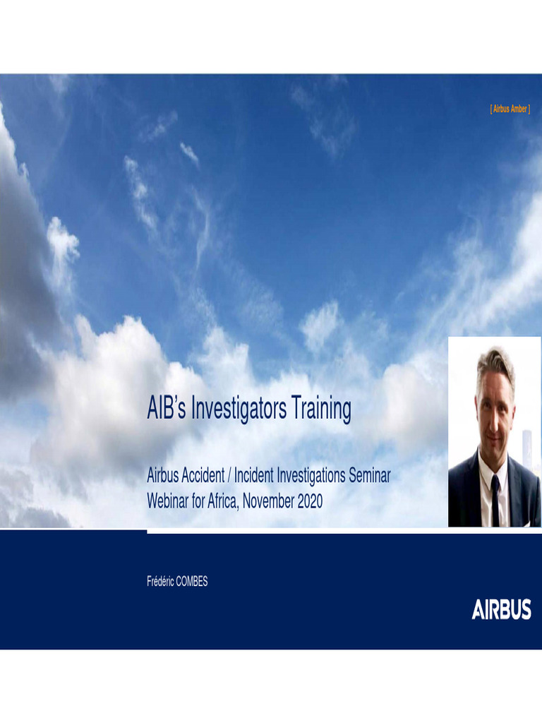 AIBs Investigators Training | PDF | Airbus | Copyright
