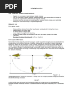 Class 11th Projectile Motion | PDF