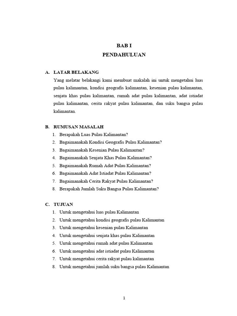 Bab1, Bab2, Bab3 | PDF