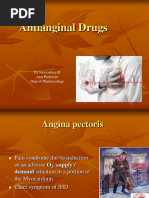 Antianginal Class | PDF | Vasodilation | Vascular Diseases