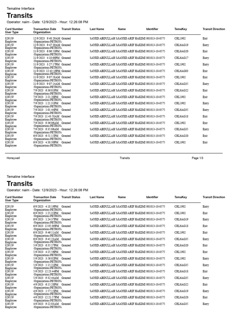 Time Tracking Sayed Arif Hakimi Sayed Abdullah Sani | PDF | Computing | Software