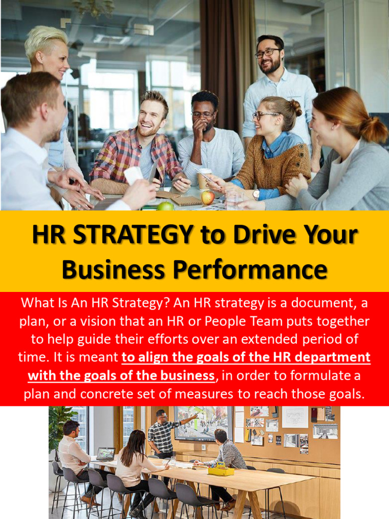 HR Strategy | PDF | Performance Indicator | Goal