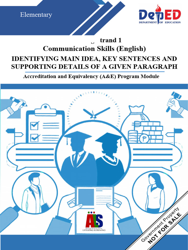 3FINAL - LS1ENG - IDENTIFYING - MAIN-IDE3FINAL-A-KEY SENTENCES-SUPPORTING-DETAILS - OF-A GIVEN ...