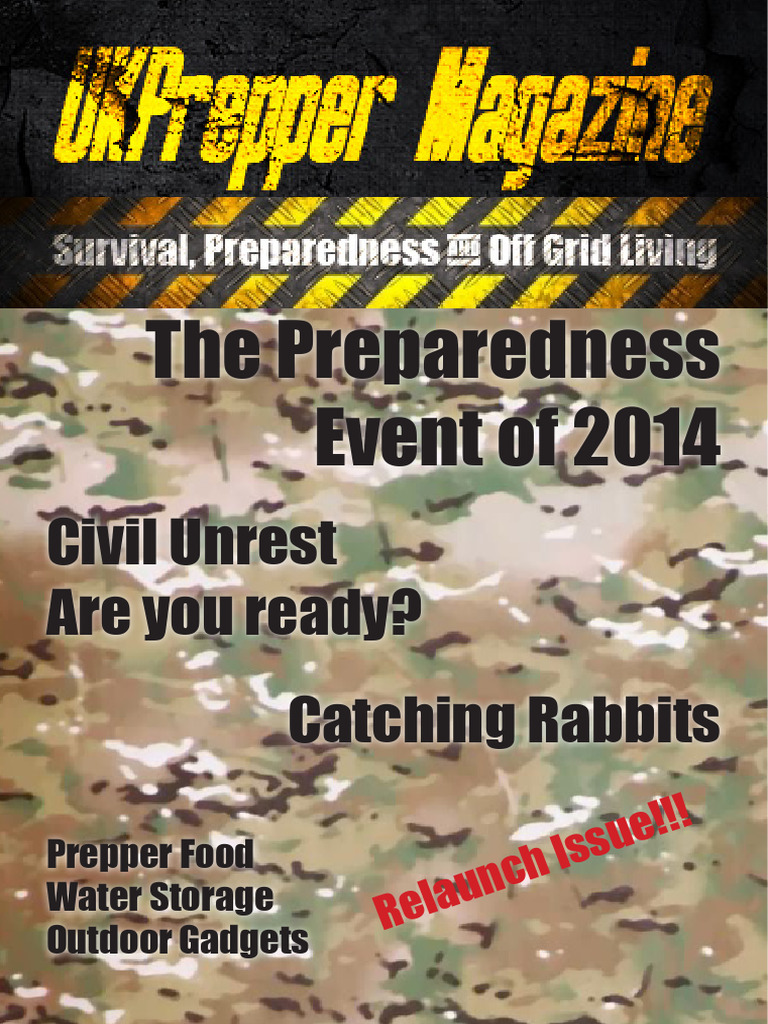 UK Prepper Mag | PDF | Trapping | Water