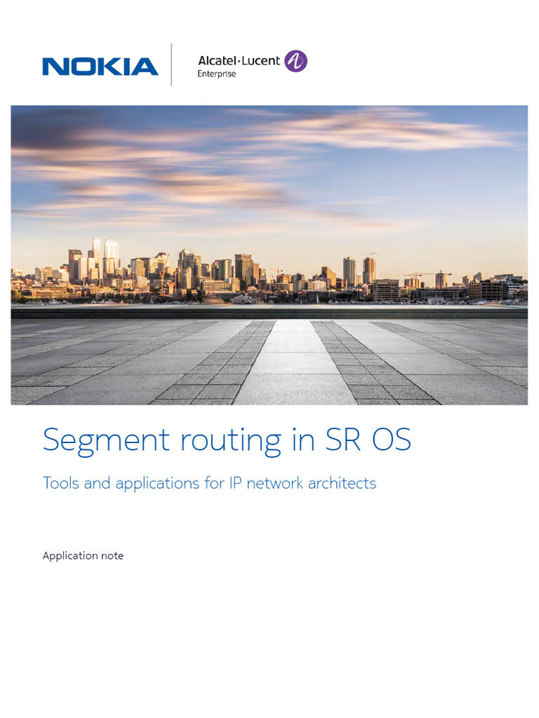 Ale Nokia Segment Routing in SR Os Ip Mpls Datasheet en | PDF ...