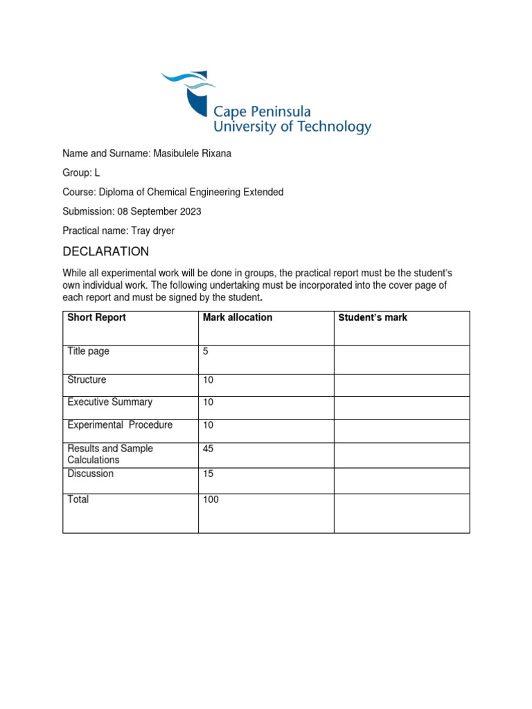 Microsoft Word Lap Report | PDF | Evaporation | Gases