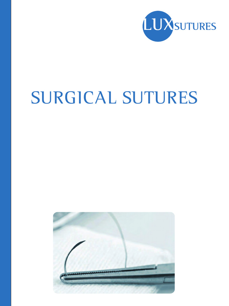 Luxsutures Cat | PDF | Surgical Suture | Materials