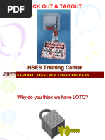 LOTO Training PPT Files | PDF | Mechanical Engineering | Physical Sciences