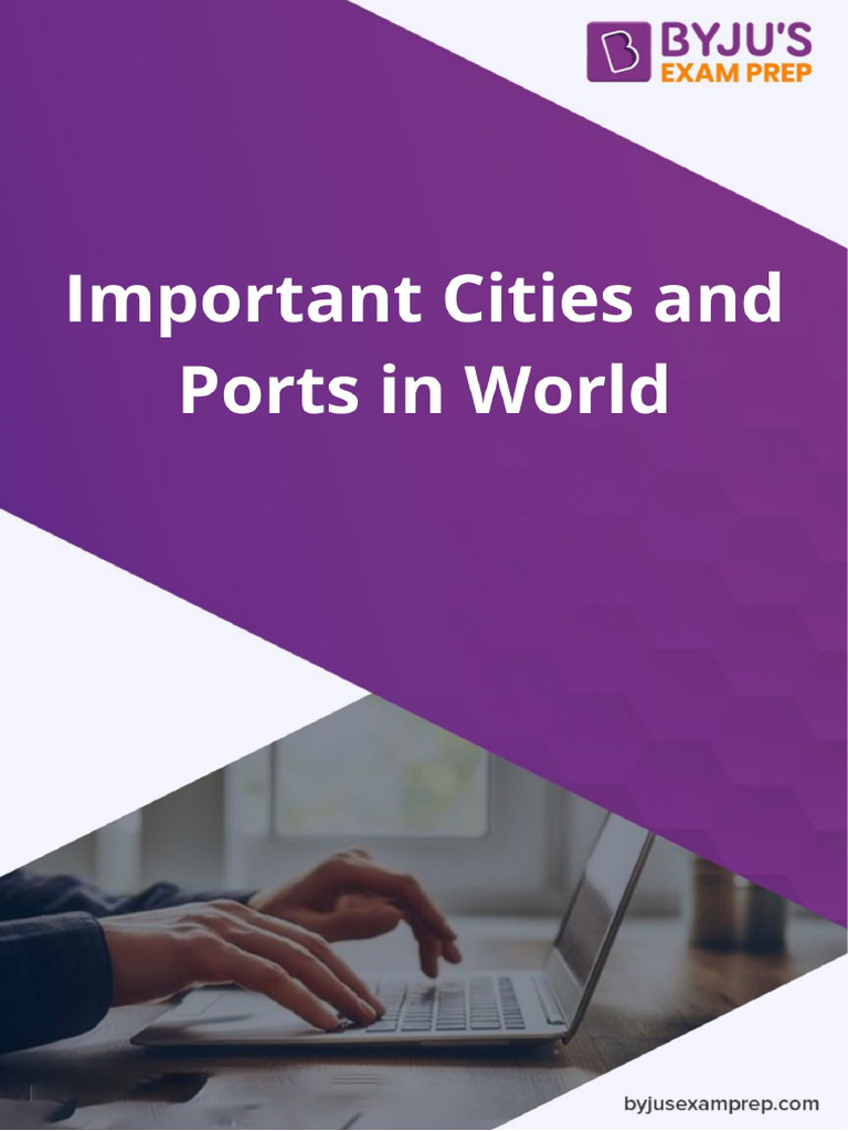 Important Cities and Ports in World 83 | PDF | Port