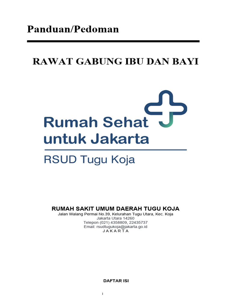 PANDUAN RAWAT GABUNG IBU DAN BAYI revisi | PDF