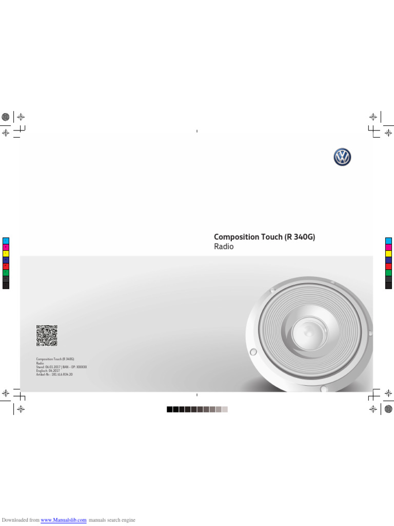 Composition Touch (R 340G) : Radio | PDF | Radio | Menu (Computing)