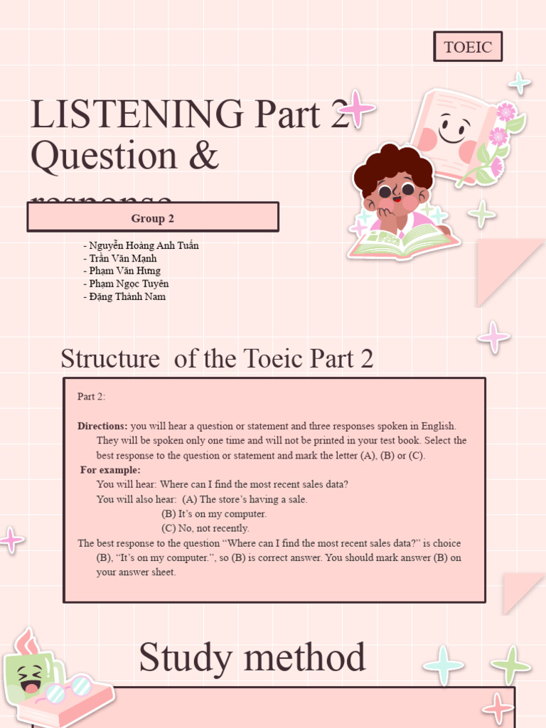 Listening and Responding To Stories For Pre-K by Slidesgo | PDF