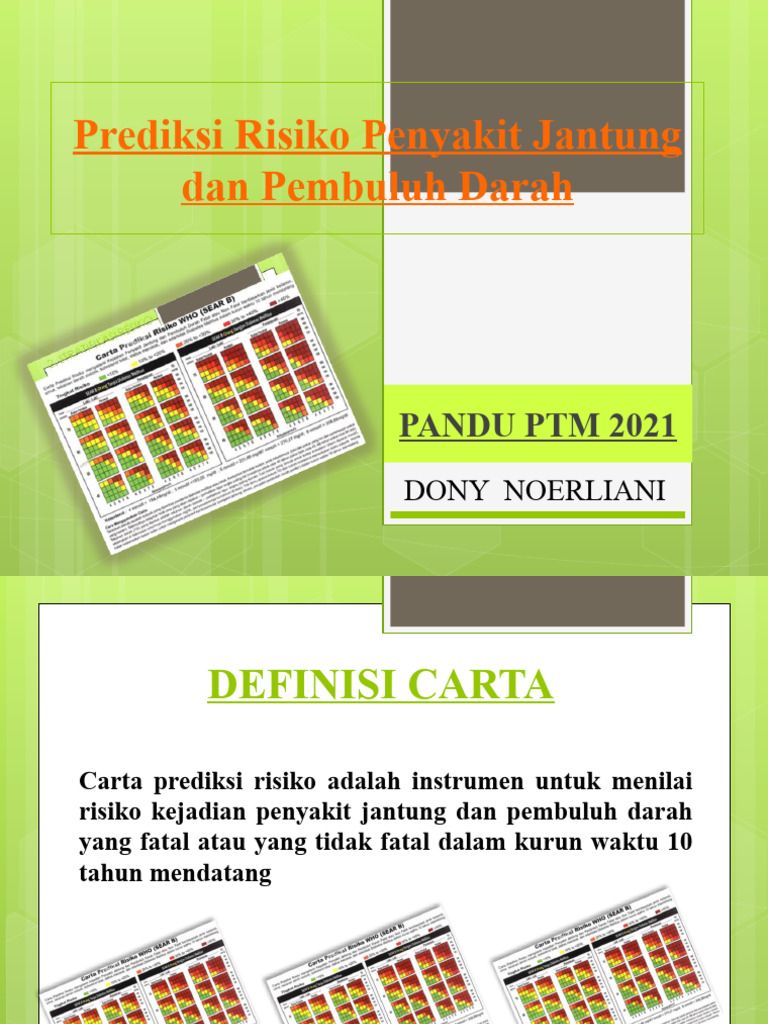 Carta Prediksi Risiko Jantung 2021 | PDF