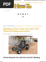 Technical Manual-Go Kart | PDF | Axle | Screw