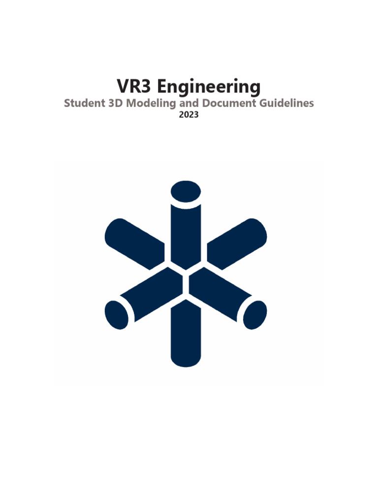3D Modeling and Document Guidelines-SolidModeling.20230627 | PDF