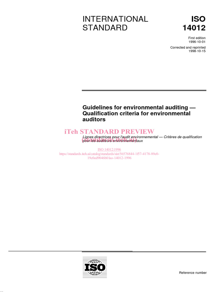 HJKHKJ | PDF | Audit | International Organization For Standardization