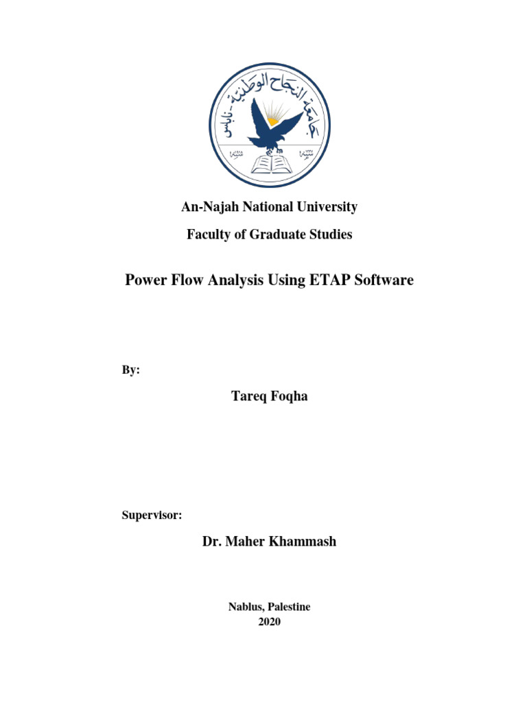 Power Flow Analysis Using ETAP Software | PDF | Electrical Engineering | Electricity