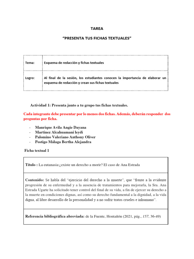 Fichas Textuales 9 | PDF